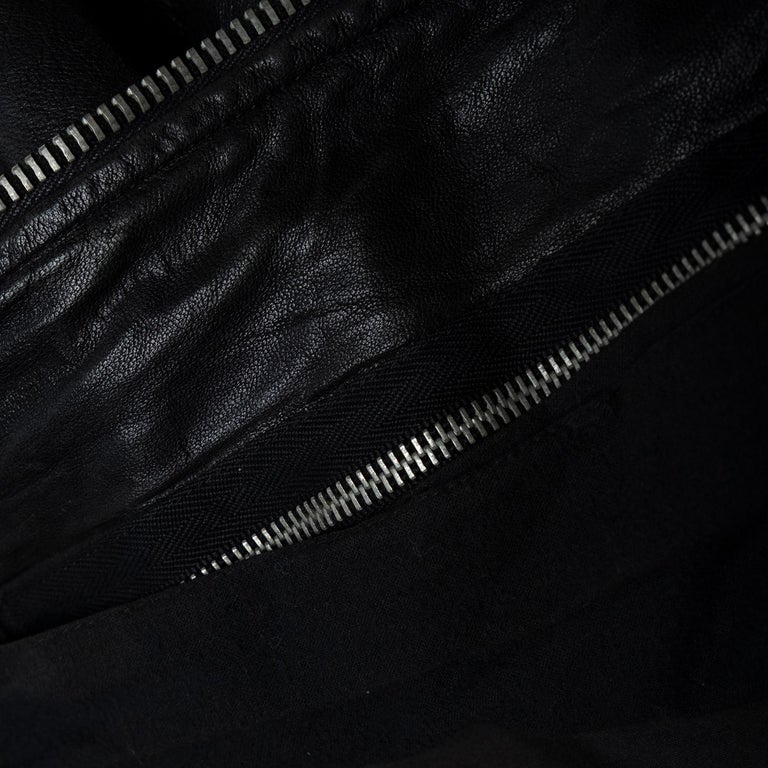 Rick Owens "Lou Reed" Leather Jacket For Sale at 1stDibs | lou reed ...