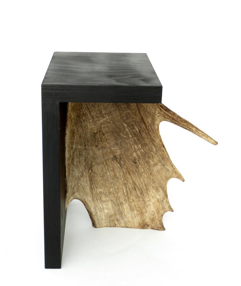 Rick Owens Stag T Stool in Black Stained Wood at 1stDibs