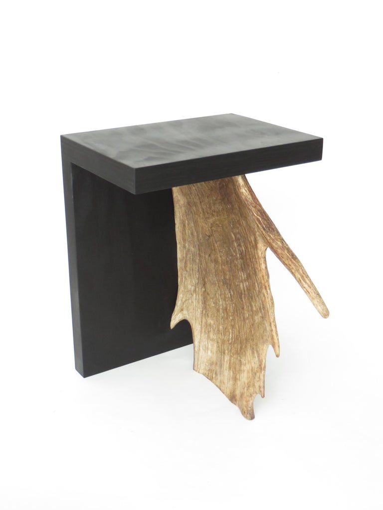 Rick Owens Stag T Stool in Black Stained Wood at 1stDibs