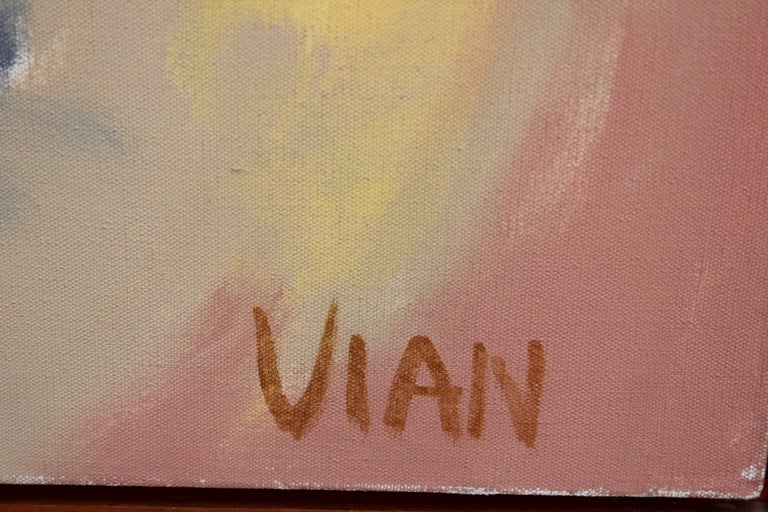 Rick Vian - "The Seven Spirits" Modern Abstract Painting For Sale at ...