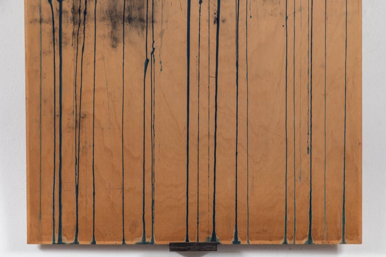 Ricker Handmade Original Abstract Artwork Made with Indigo Dye at 1stDibs