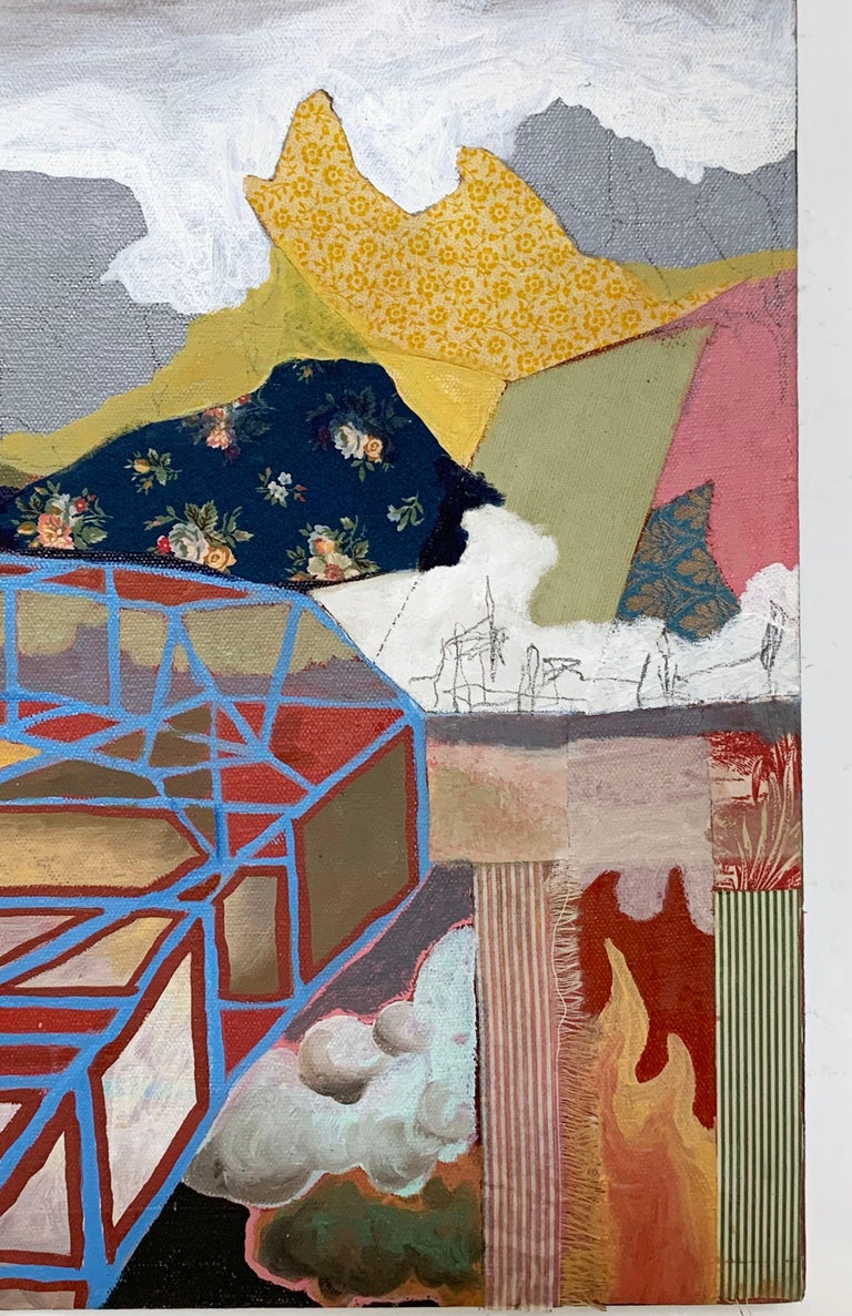 Ricky Allman Mixed-Media Painting Dated 2004, Boston Work at 1stDibs