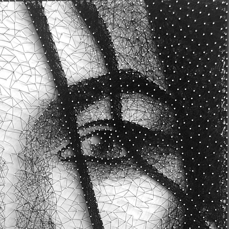 Ricky Hunt - She's The One - Nail and Thread Original Mixed Media ...