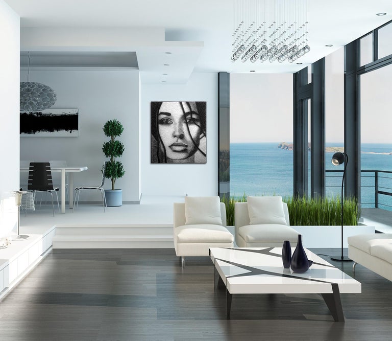 Ricky Hunt - She's The One - Nail and Thread Original Mixed Media ...