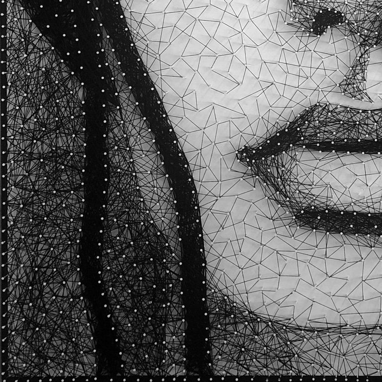 Ricky Hunt - She's The One - Nail and Thread Original Mixed Media ...