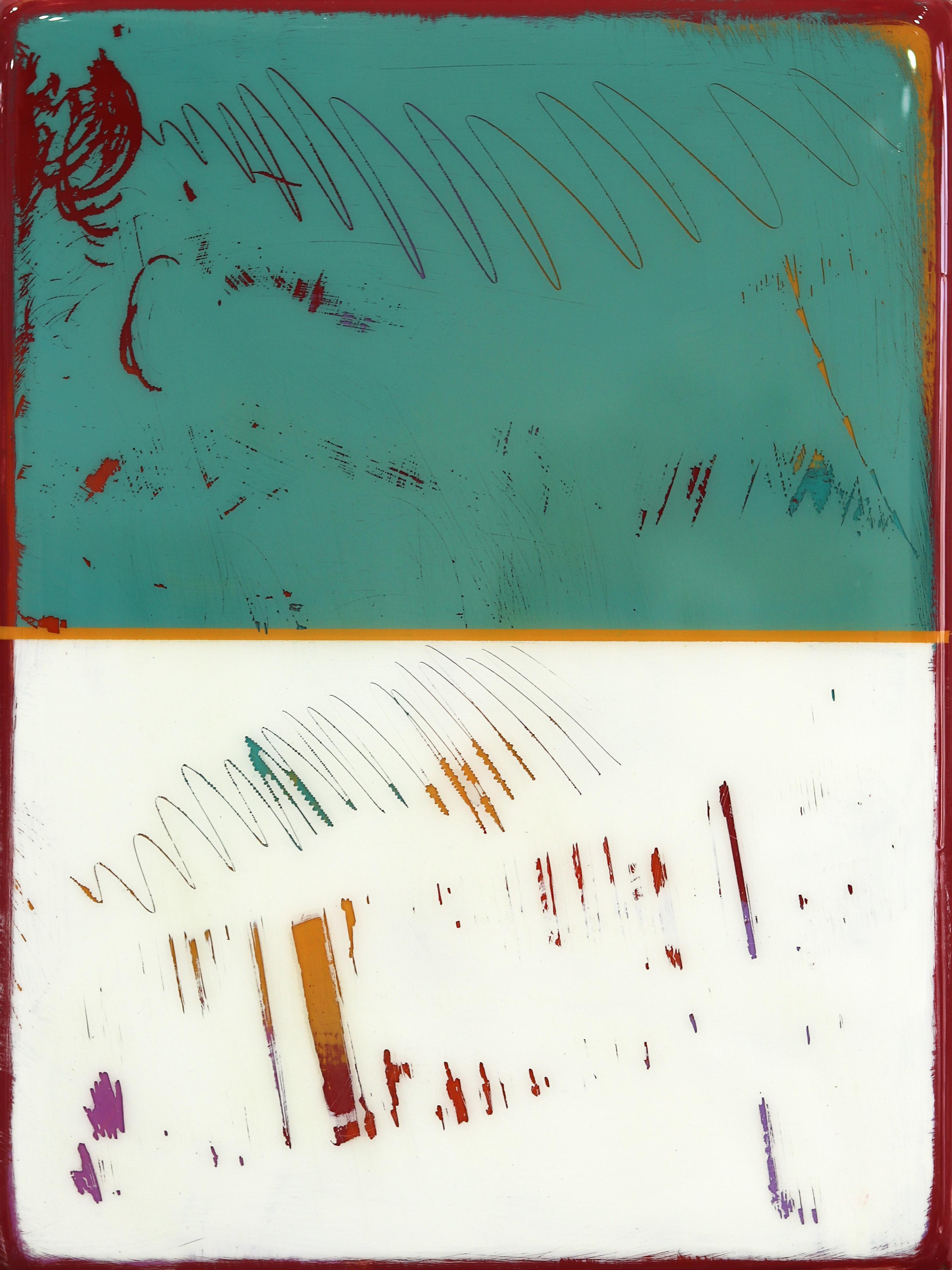 Ricky Hunt - The Window 286 - Modern Minimalist Acrylic Paint Resin ...