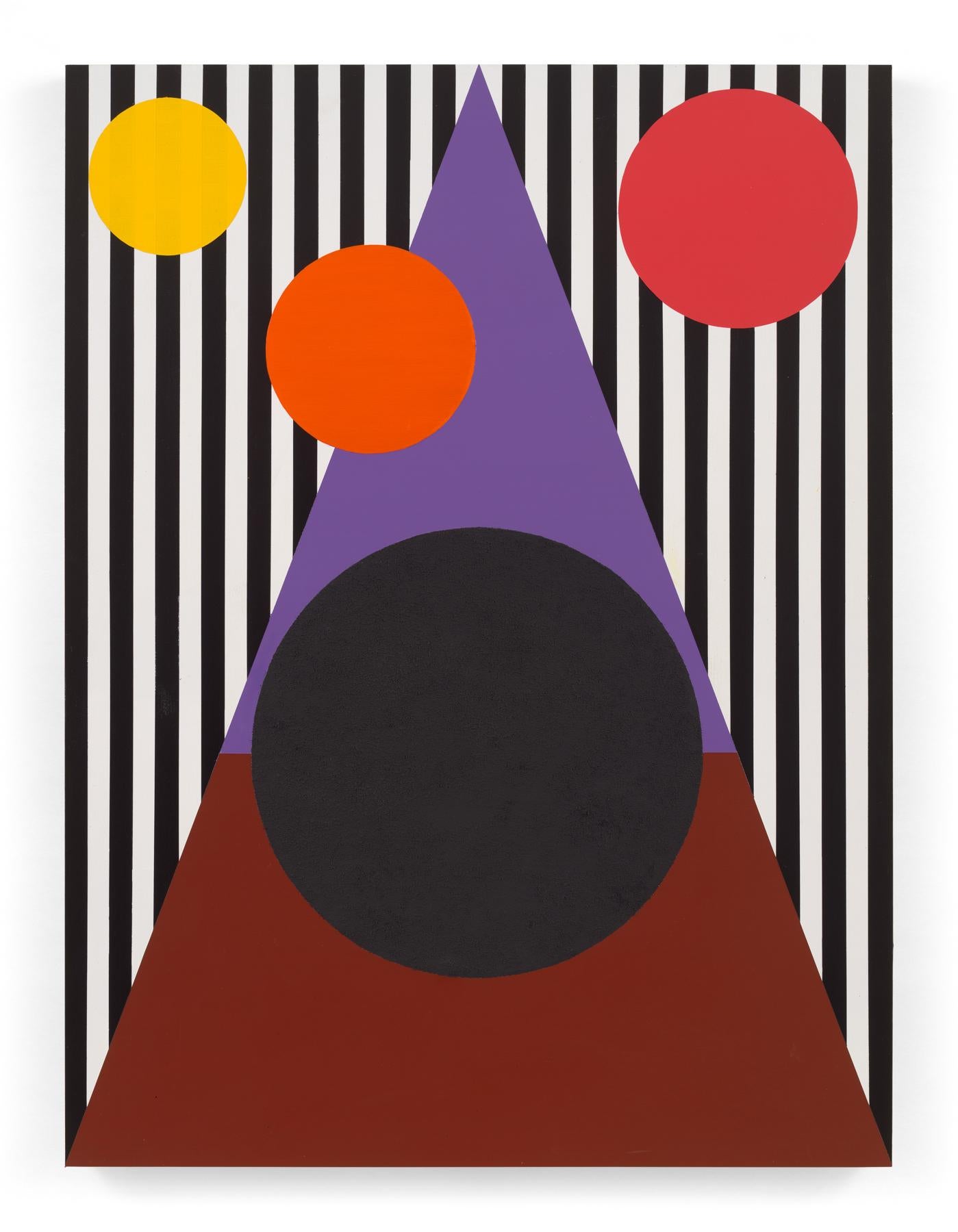 Rico Gatson - Untitled (Three Peaks) For Sale at 1stDibs