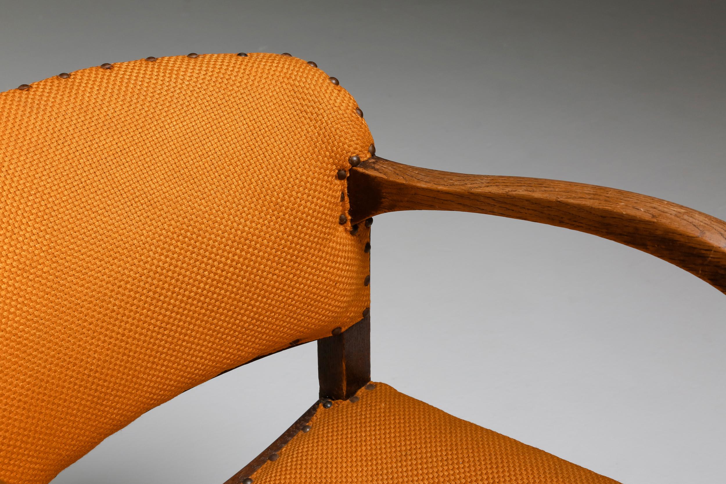 Rietveld Insp. Dutch Modernist Armchair by L. Stultiens and Zonen 1960's, De Stijl at 1stDibs