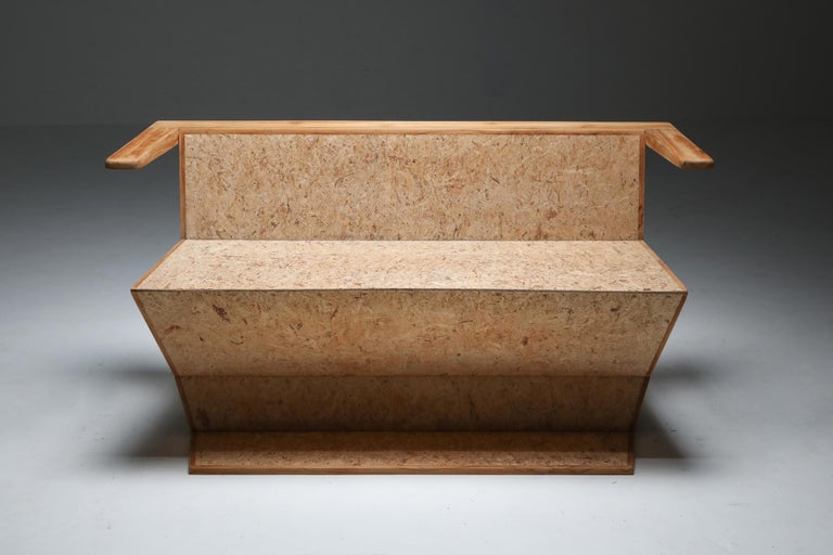 Rietveld Inspired Bench at 1stDibs