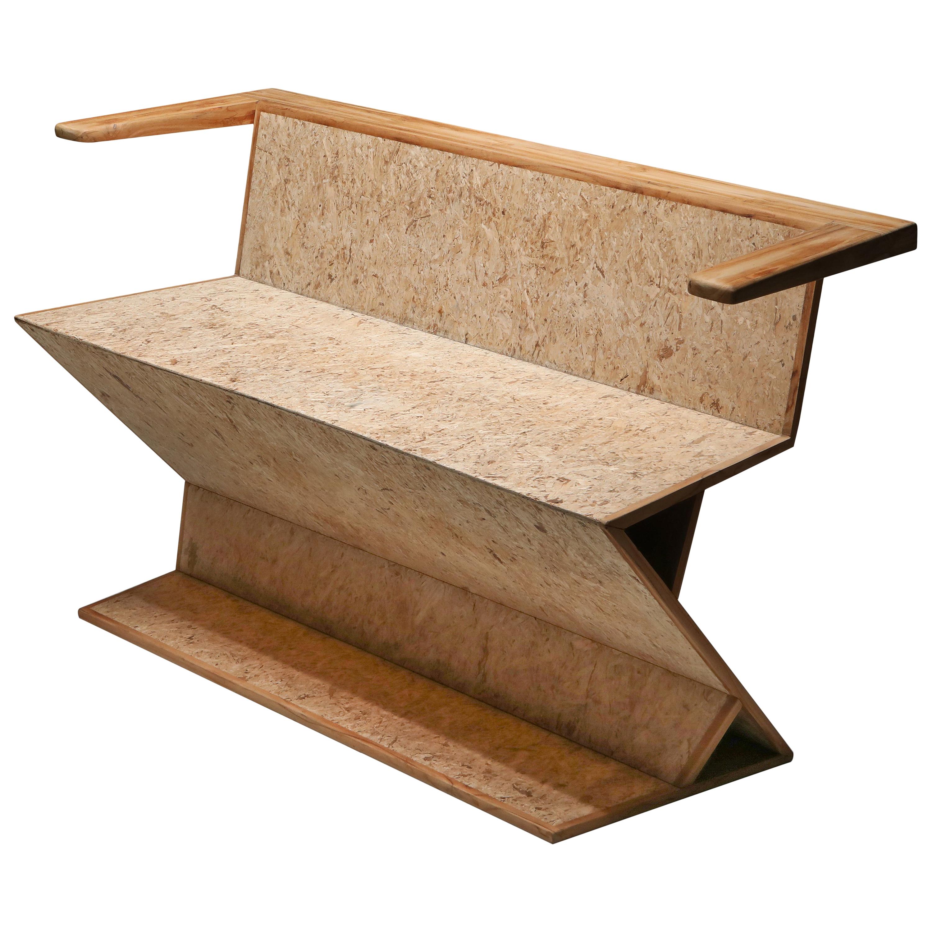 Rietveld Inspired Bench at 1stDibs