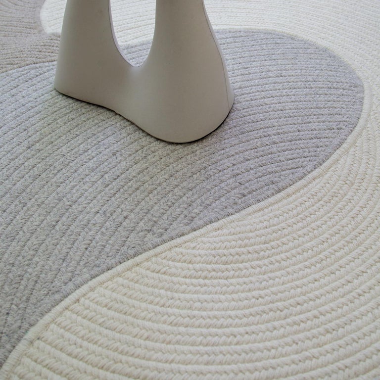 Riff Rug from Souda, Extra Large, Braided, Multicolored 04 For Sale at ...