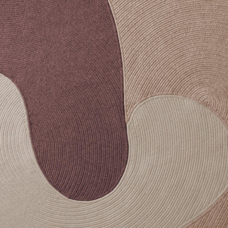 Riff Rug from Souda, Extra Large, Braided, Multicolored 04 For Sale at ...