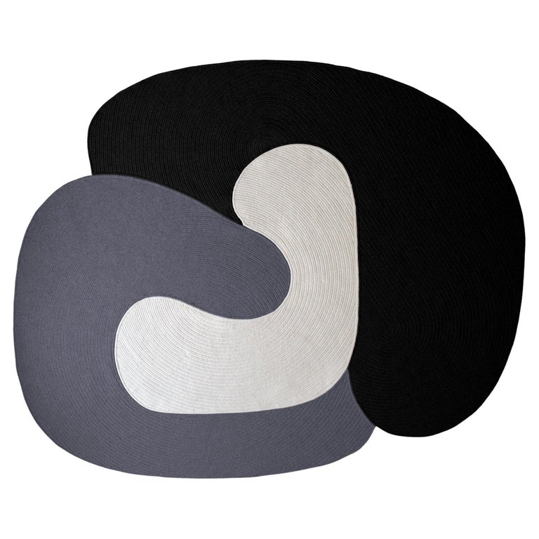 Riff Rug from Souda, Extra Large, Braided, Multicolored 05 For Sale at ...