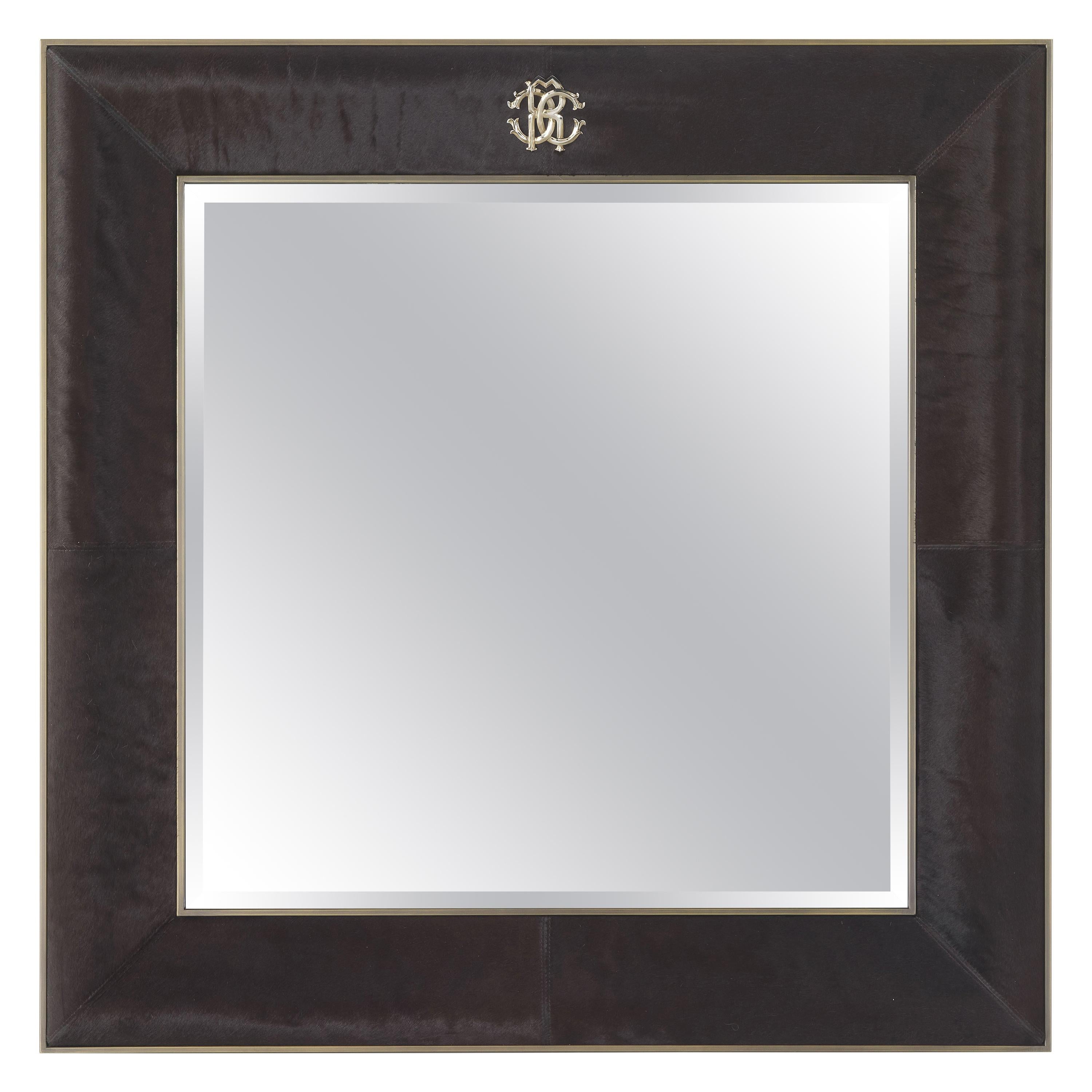 Etro Home Interiors Delfi Mirror in Polished Brass For Sale at 1stDibs