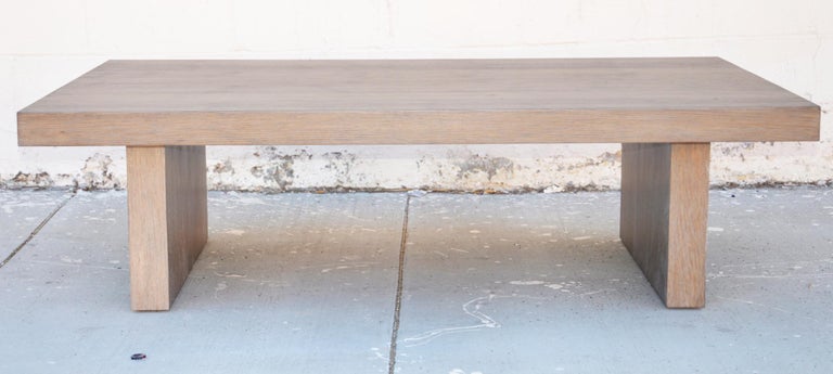 Rift Sawn Oak Coffee Table Made to Order by Petersen Antiques For Sale ...