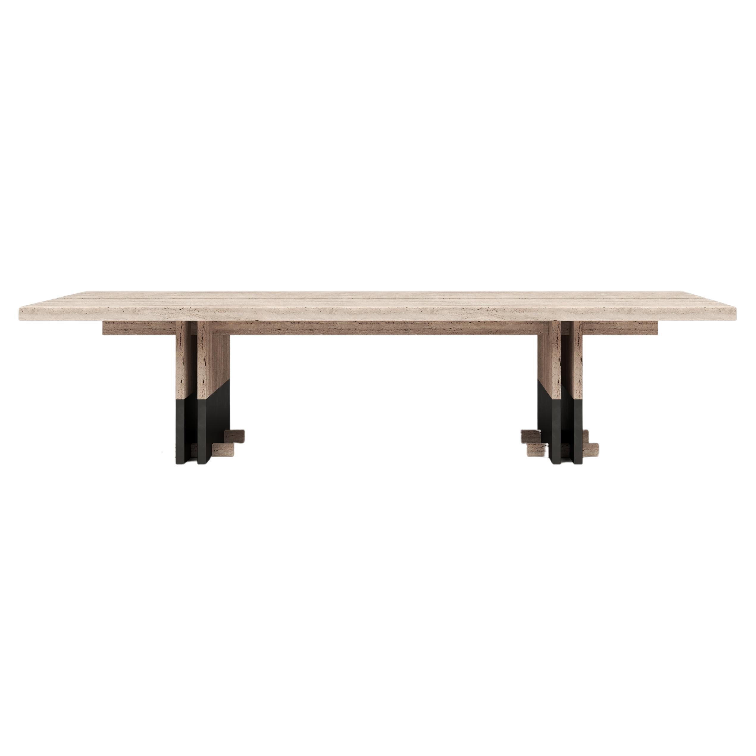 Custom Dining Table in Rift-Sawn White Oak For Sale at 1stDibs
