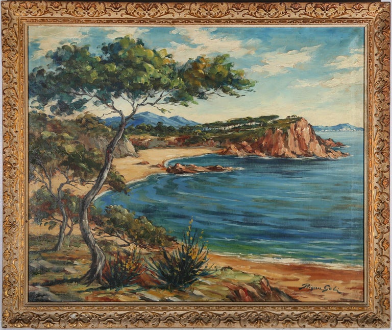 Rigau Geli - Rigau Geli - Framed Spanish School Mid 20th Century Oil ...