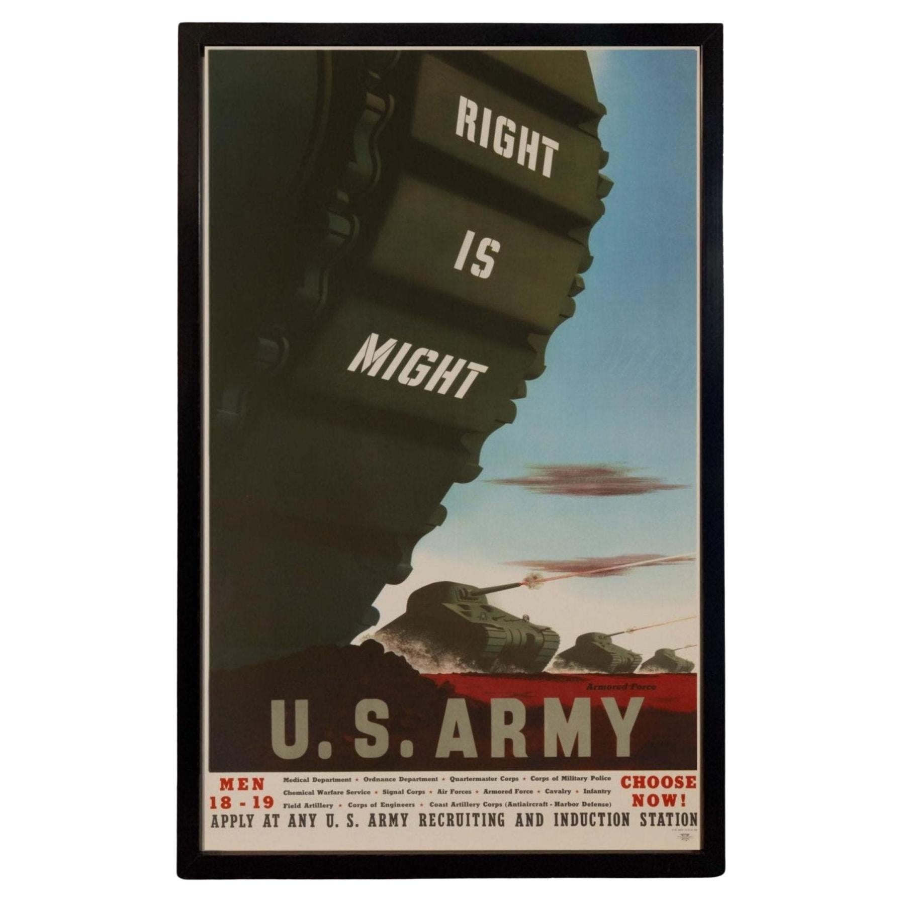 "Aviation Cadet Training, U.S. Army Air Force" Vintage WWII Recruitment ...
