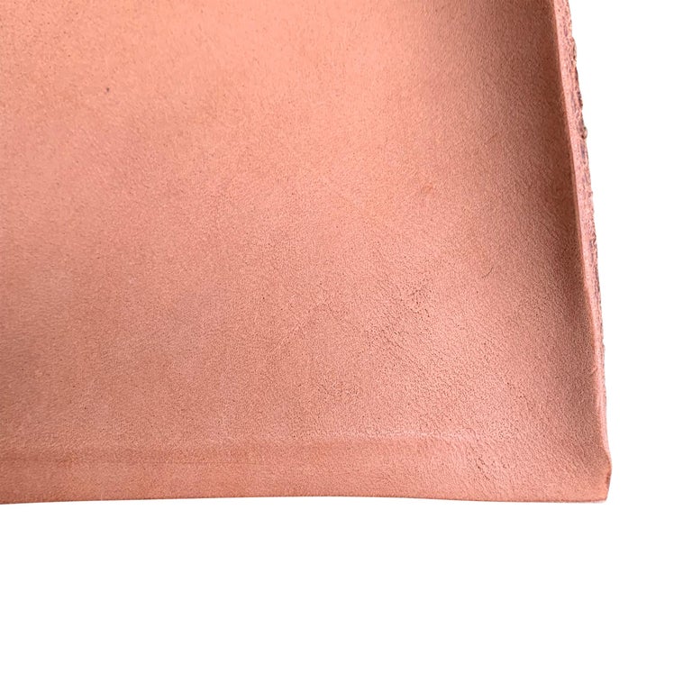 Right Proper Handmade Natural Leather Dust Pan at 1stDibs