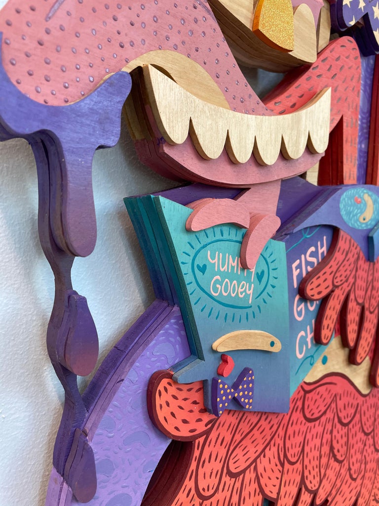 BOOGIErez - Yummy Gooey Fish For Sale at 1stDibs | yummy fish, gooey art