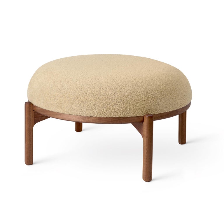 Rikke Frost 'RF1903F Sideways Footstool' in Oiled Walnut for Carl ...