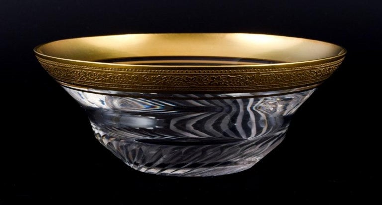 Rimpler Kristall, Zwiesel, Germany, six crystal fingerbowls, 1960s For ...