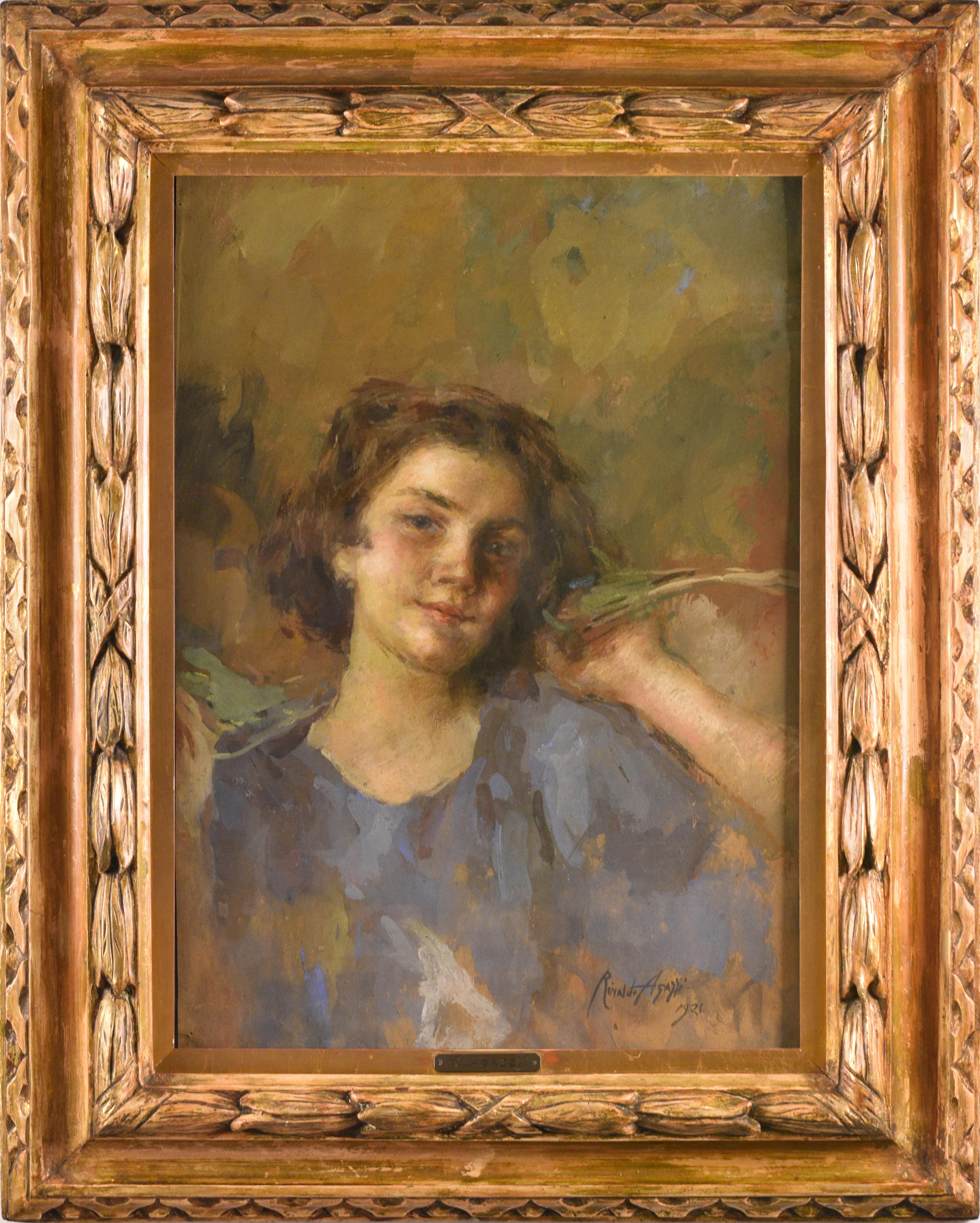 Frederick Duncan - Breezy Co-Ed with Tennis Racket For Sale at 1stDibs ...