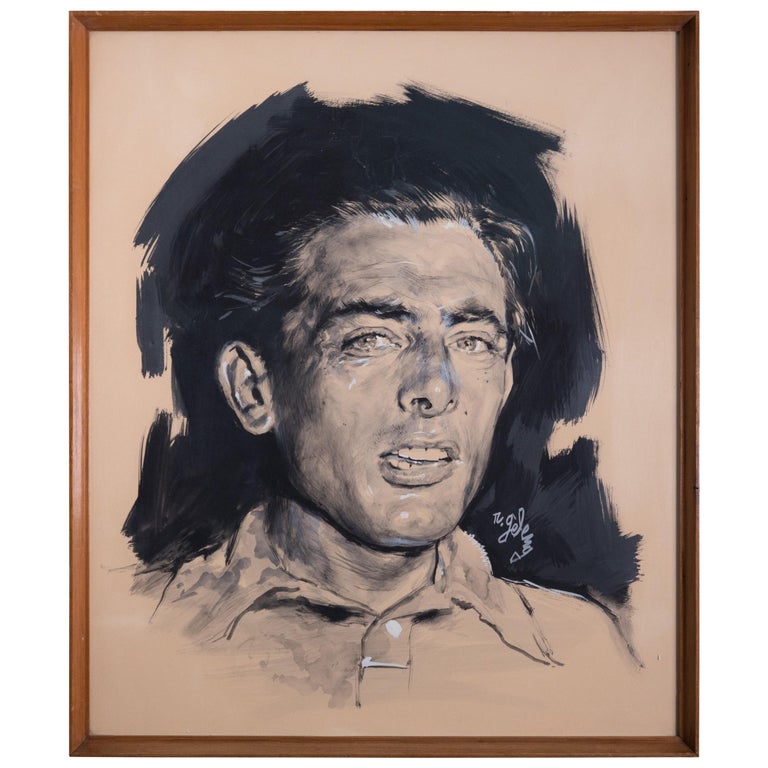 Rinaldo Geleng Signed Italian Portrait at 1stDibs