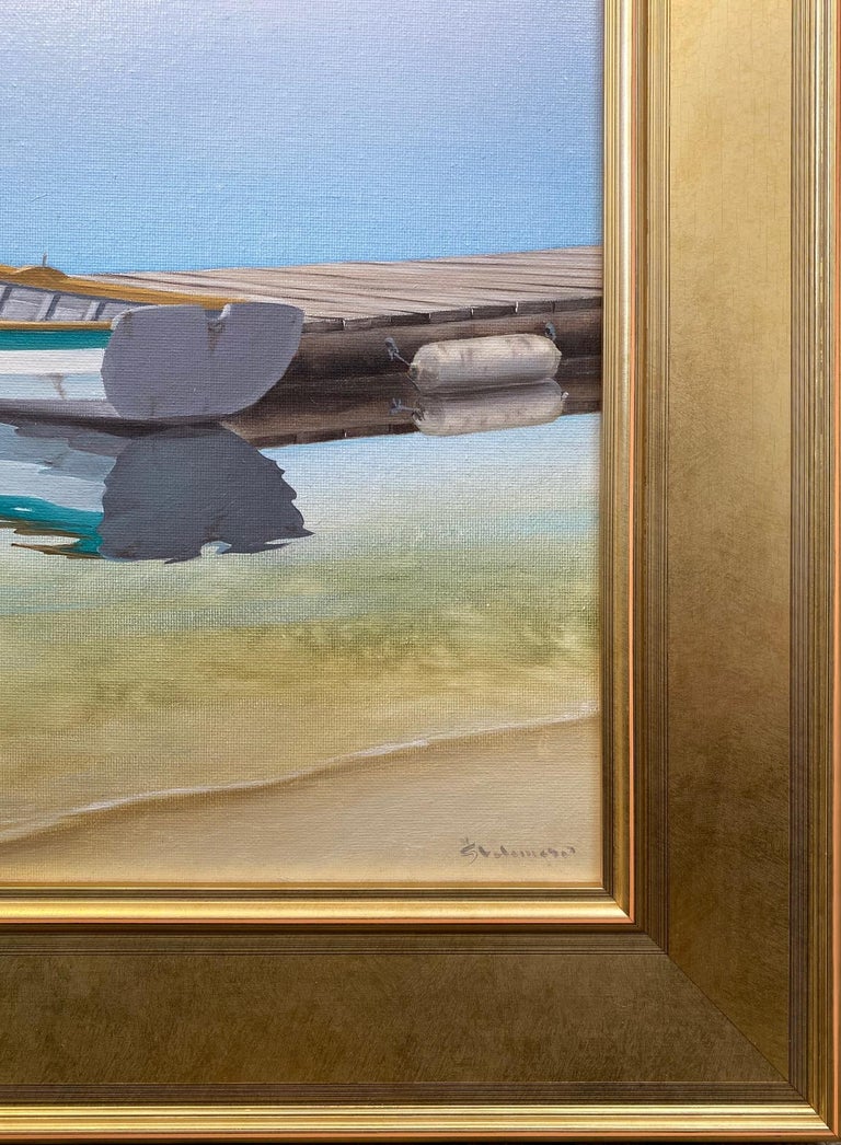 Rinaldo Skalamera - Lone Dory, original realist contemporary marine ...