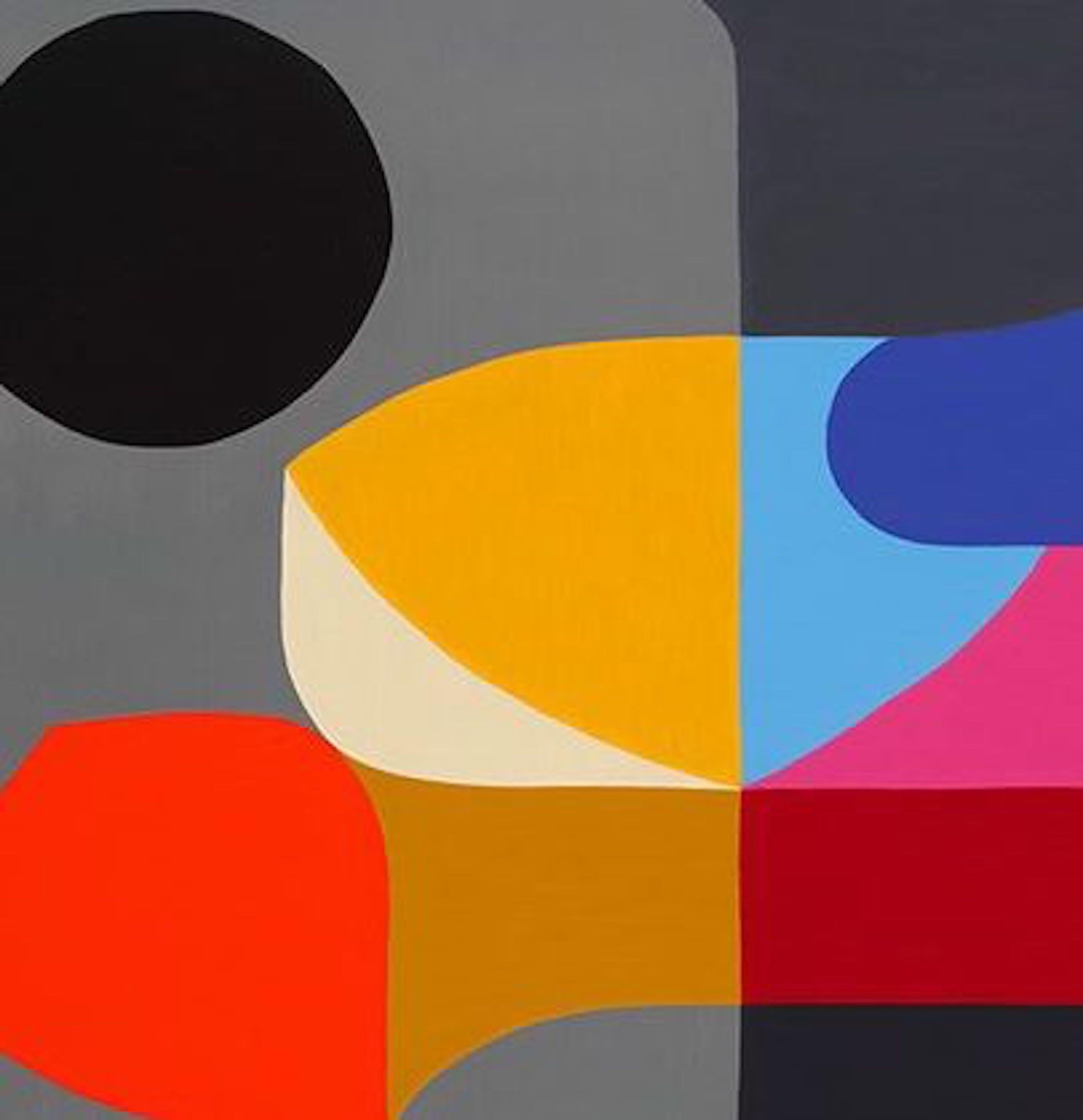 Rinalds Vanadzins - Crowd, Painting, Acrylic on Canvas For Sale at 1stDibs