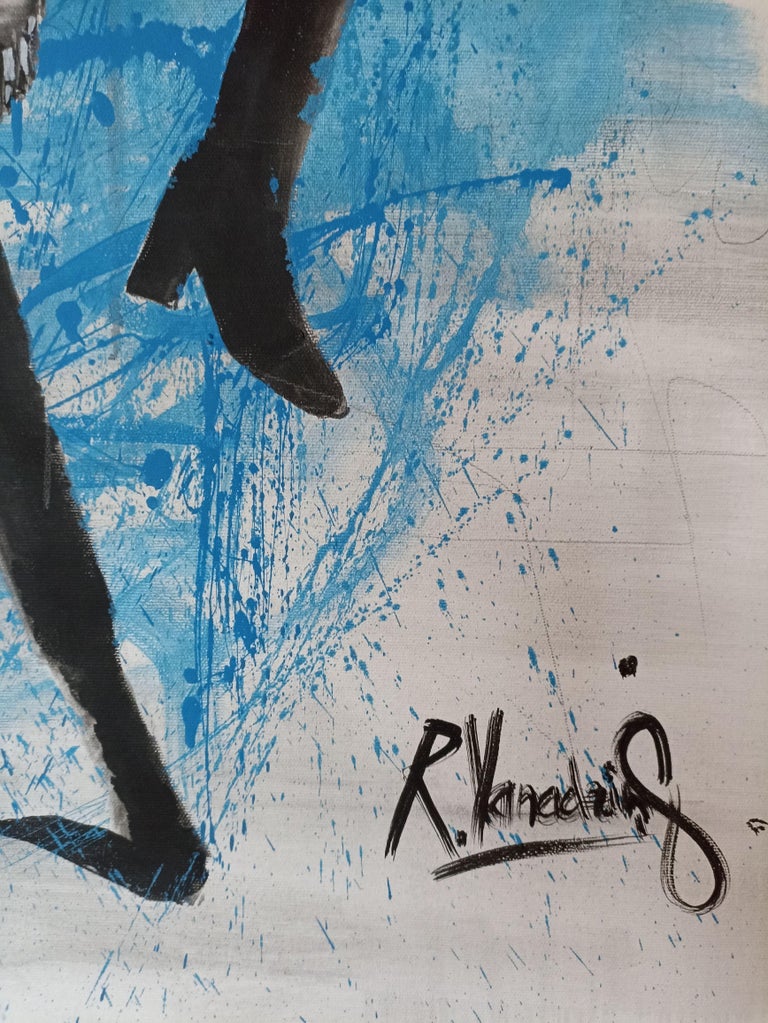 Rinalds Vanadzins - Splash, Painting, Acrylic on Canvas For Sale at 1stDibs