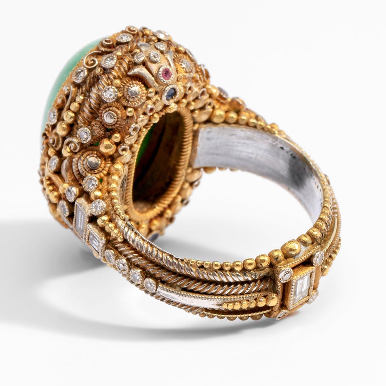 Important Elmer Seidler Ring A Masterpiece of Vision and Craftsmanship ...