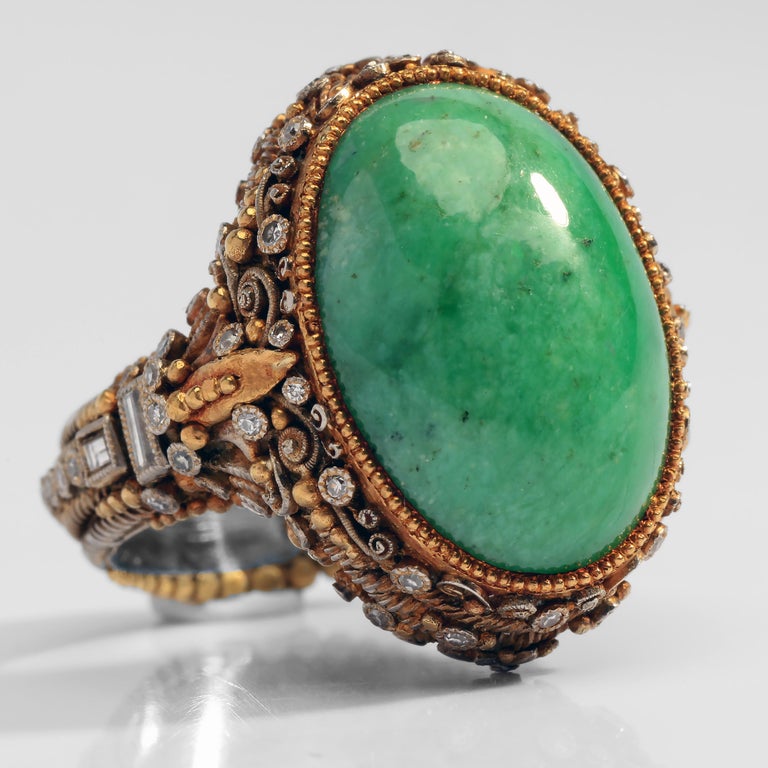 Important Elmer Seidler Ring A Masterpiece of Vision and Craftsmanship ...