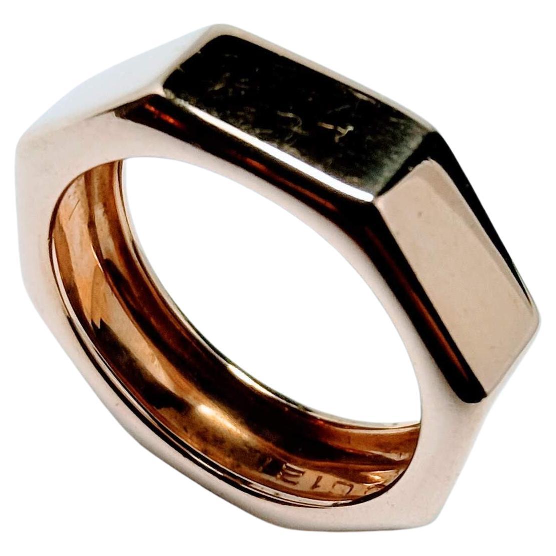 Sylvie Corbelin Signature Snake Ring in 18K Rose Gold and Rubies For ...