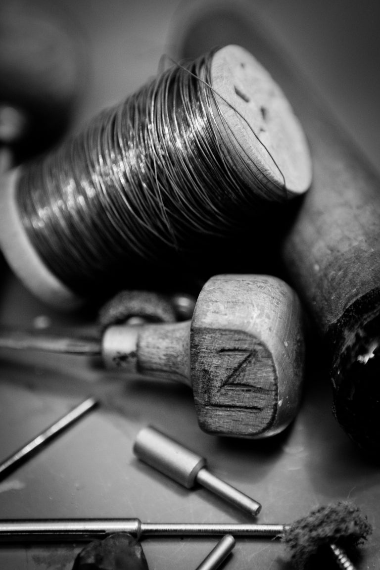 Customizable Ring Granulation Technique Pear Shape 18Kt Yellow Gold ...