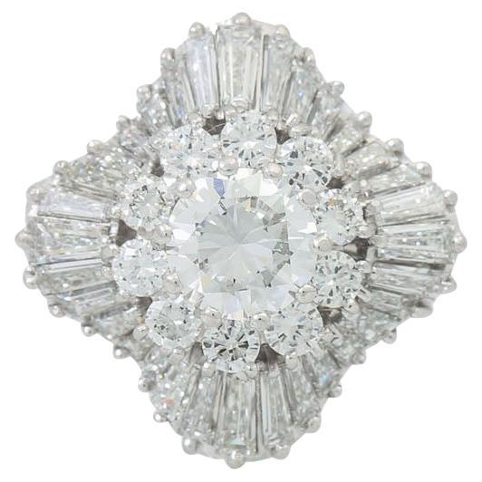 Ring in the Middle with Brilliant Approx. 1.03 Ct. O-P/P1 For Sale at ...