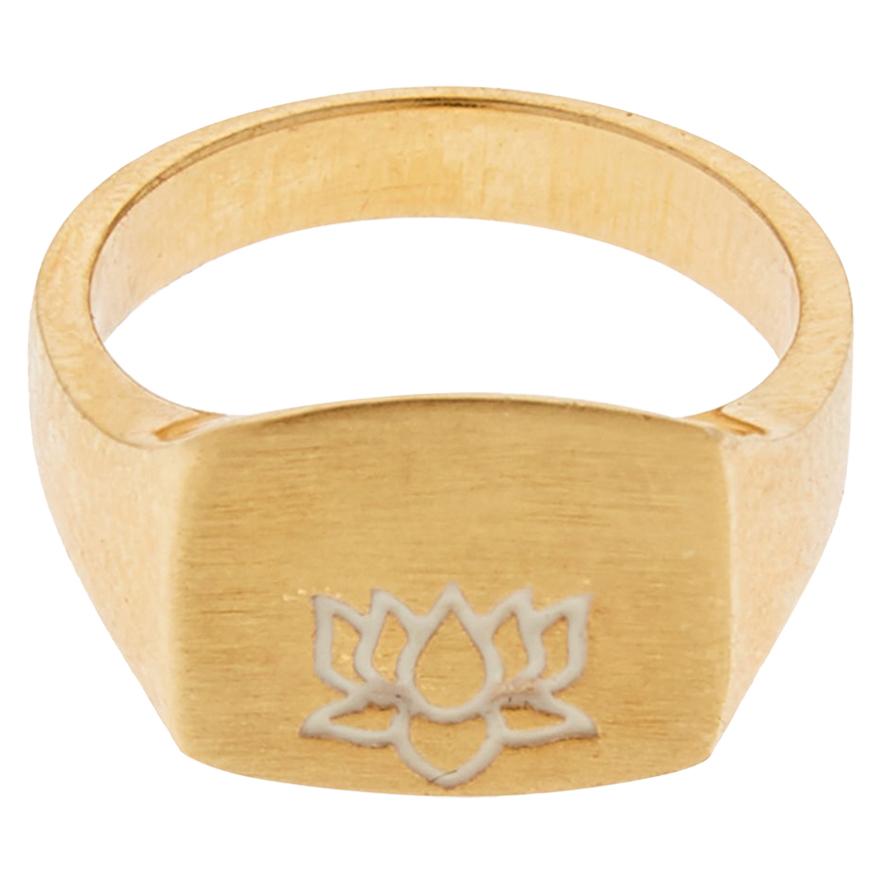 18k Signet Greek Ring - 47 For Sale on 1stDibs | greek word ring