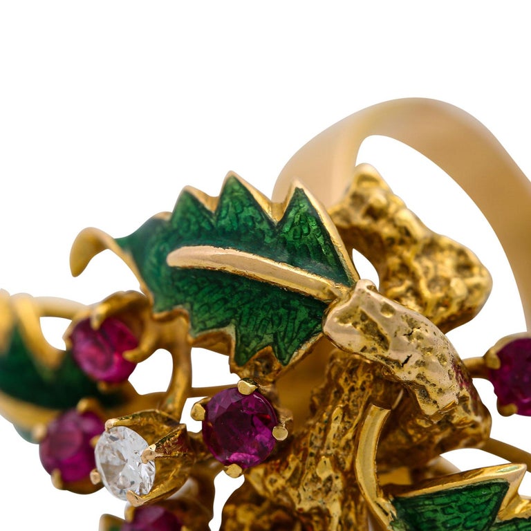 Ring 'Mistletoe' For Sale at 1stDibs