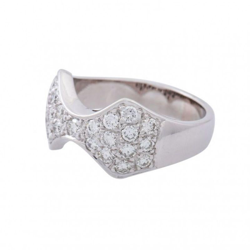 Ring with 25 Diamonds For Sale at 1stDibs | low grade diamonds