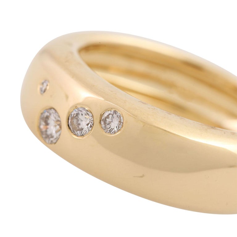 Ring with 4 Diamonds For Sale at 1stDibs