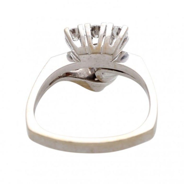Ring with 6 Brilliants For Sale at 1stDibs