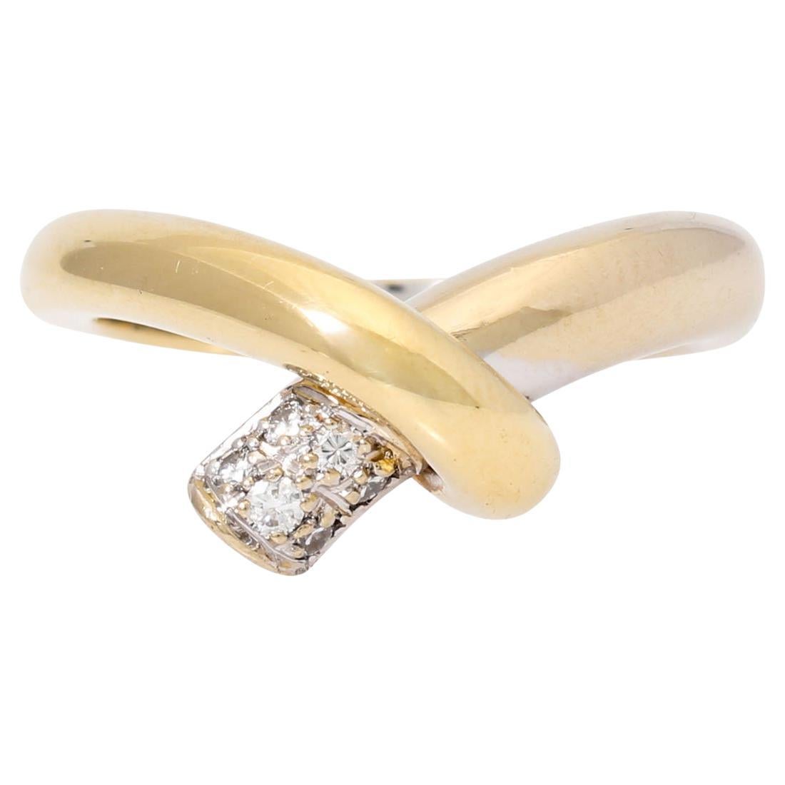 Ring 'Snowflake' with 13 Brilliant For Sale at 1stDibs