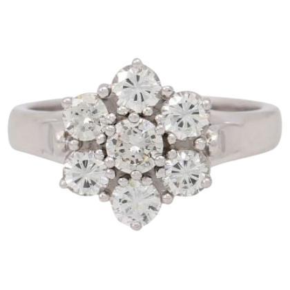 Ring with Brilliantly Approx. 1 Ct For Sale at 1stDibs