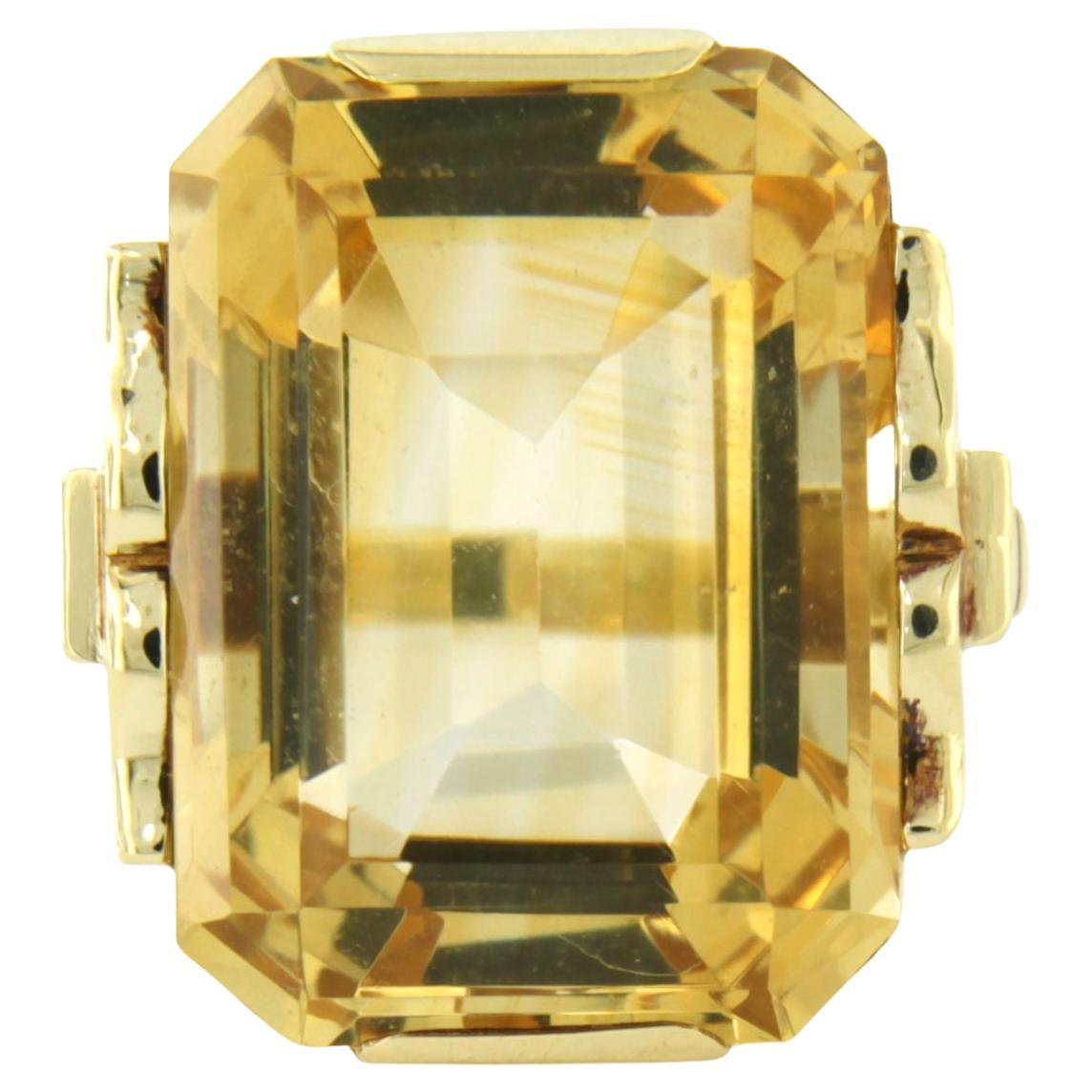 Antique Citrine Rings - 1,792 For Sale at 1stDibs | vintage citrine ...