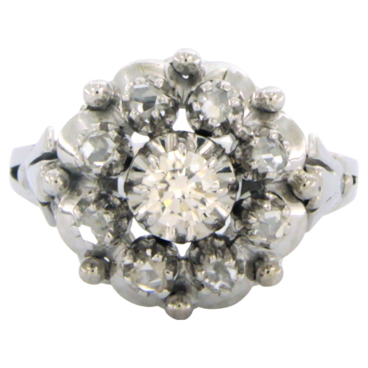 Chaumet Josephine Aigrette Ring 18k White Gold with Aquamarine and Diamonds at 1stDibs | chaumet ...