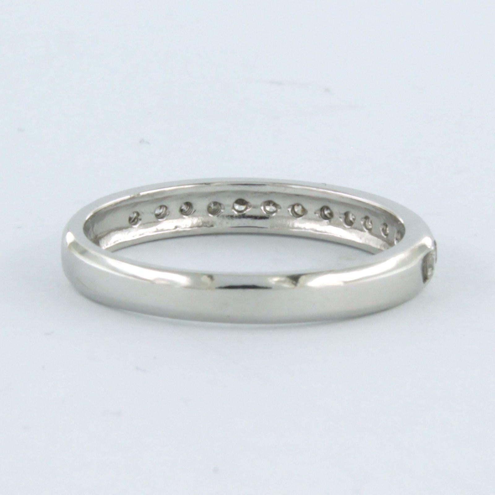 Ring with diamonds 900 Platinum For Sale at 1stDibs