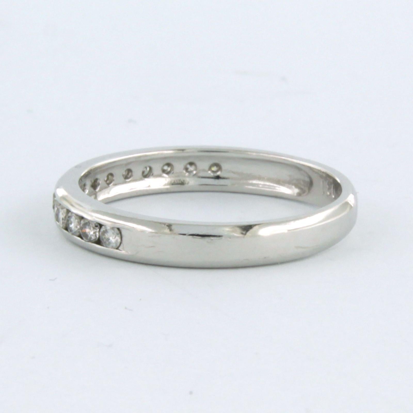 Ring with diamonds 900 Platinum For Sale at 1stDibs
