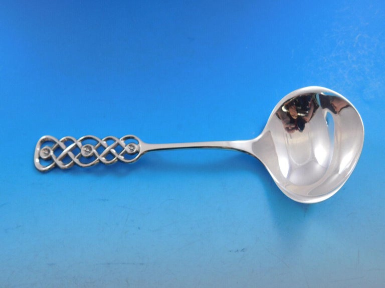 Ringebu by David Andersen Norwegian 830s Silver Flatware Set 88 Pcs ...