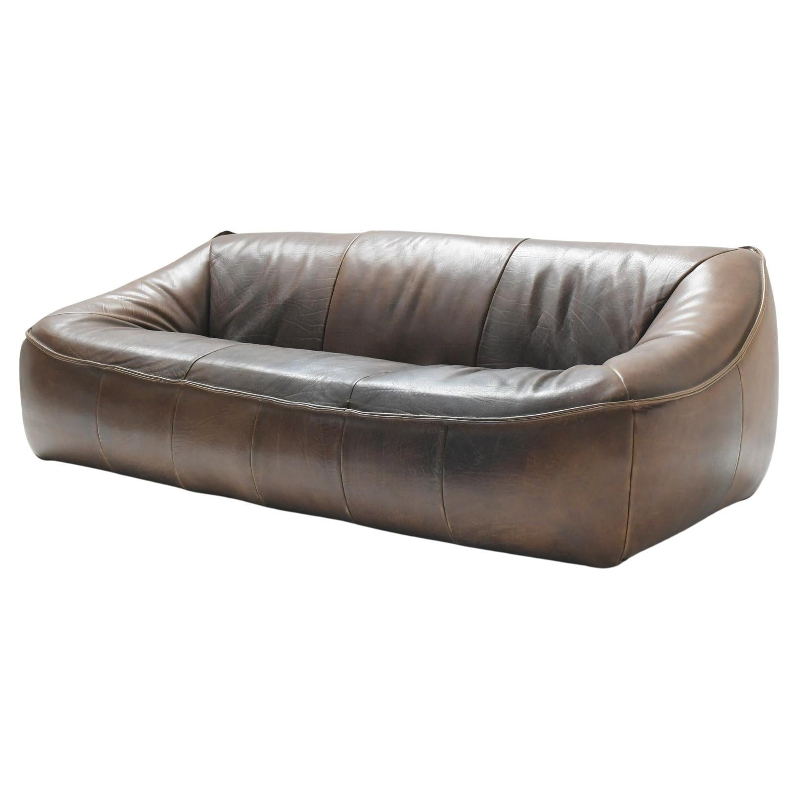Ringo in Original Brown Leather by Gerard Van Den Berg for Montis For ...
