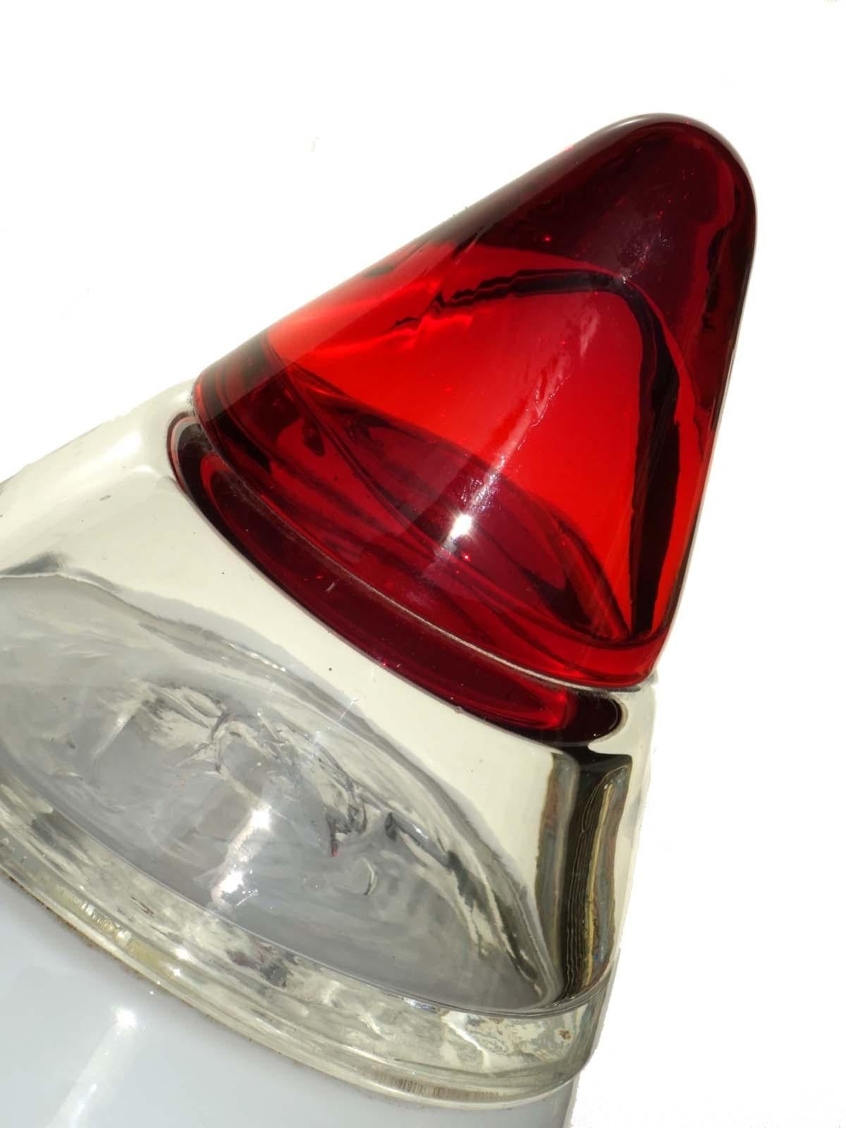 "Rio" by Toso for Leucos Italian Design Murano Glass Table Lamp, Large ...
